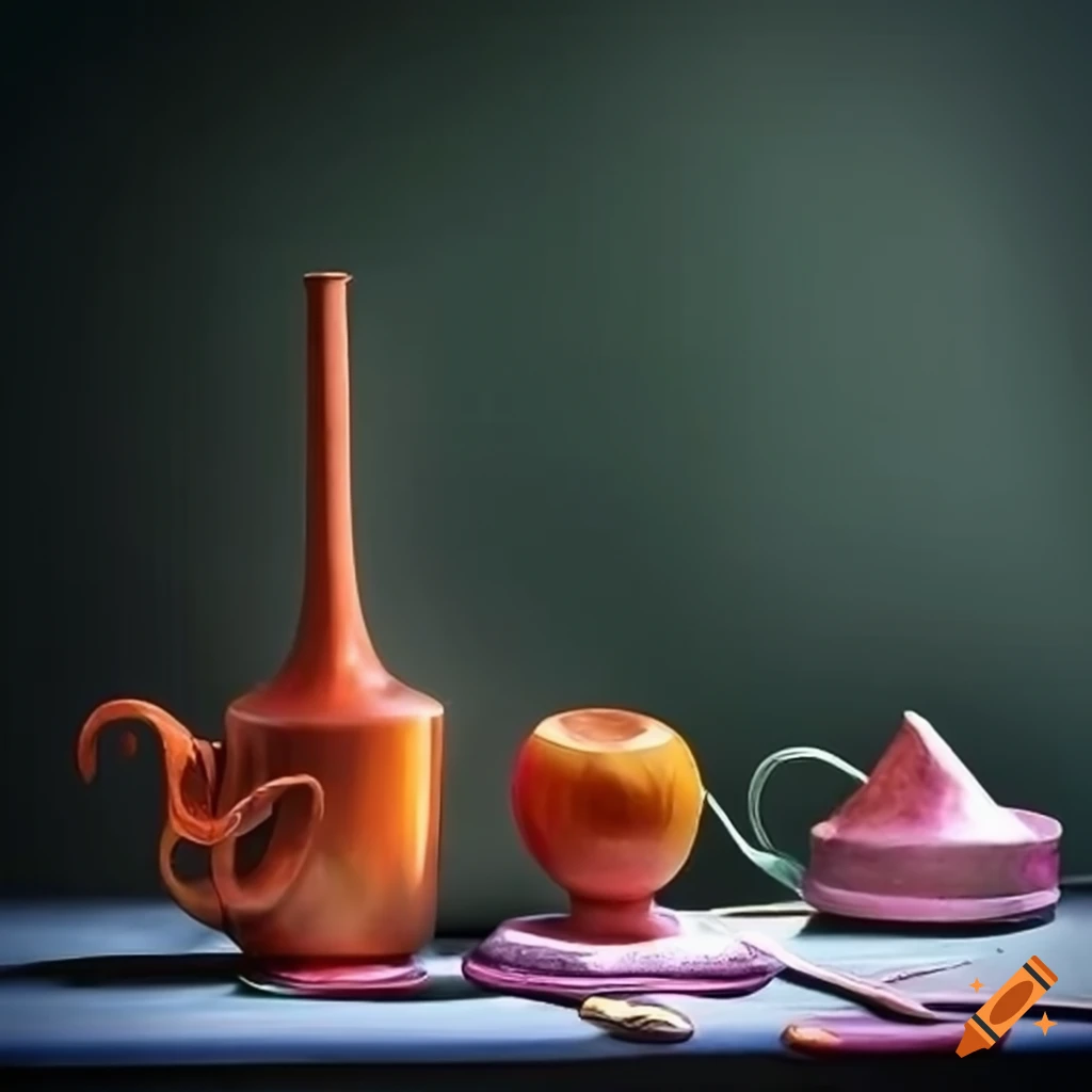 Still life artwork on Craiyon