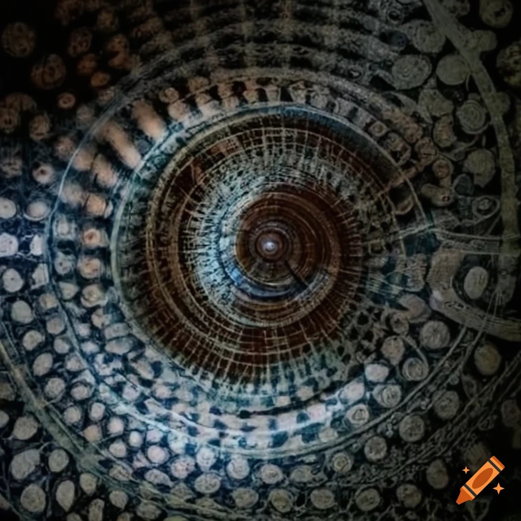 Surreal artwork with distorted clocks and eerie beings on Craiyon