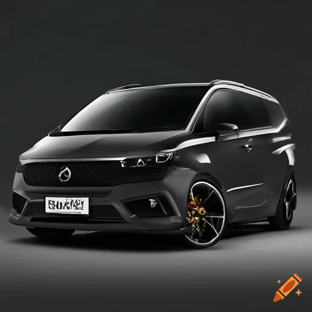 Modern compact performance sports mpv on Craiyon