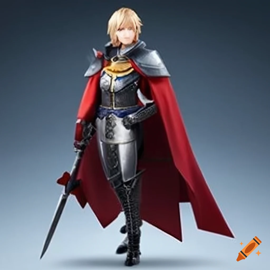 2d artwork of a knight in a fantasy world