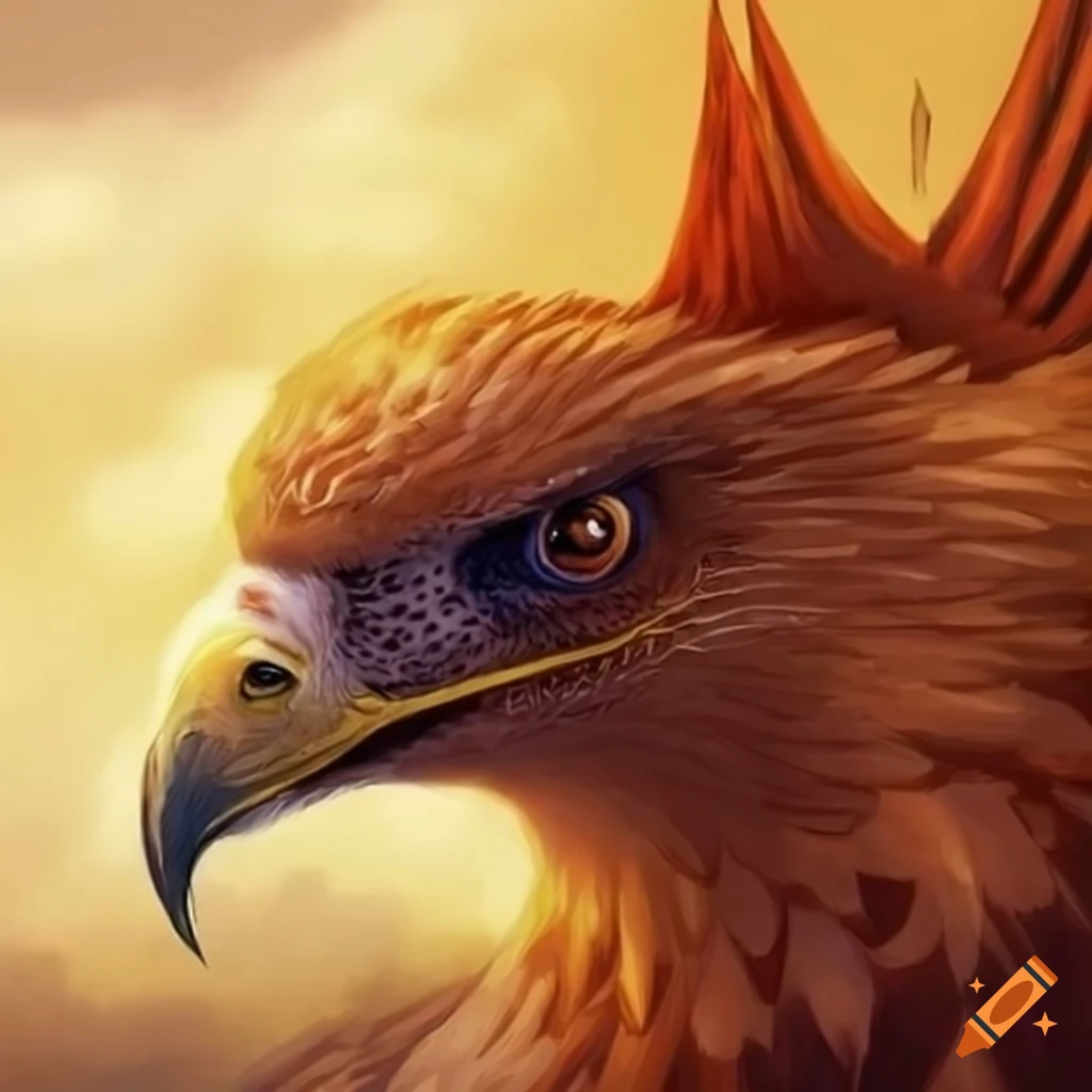 Stunning artwork of an eagle-dragon-cat hybrid on Craiyon