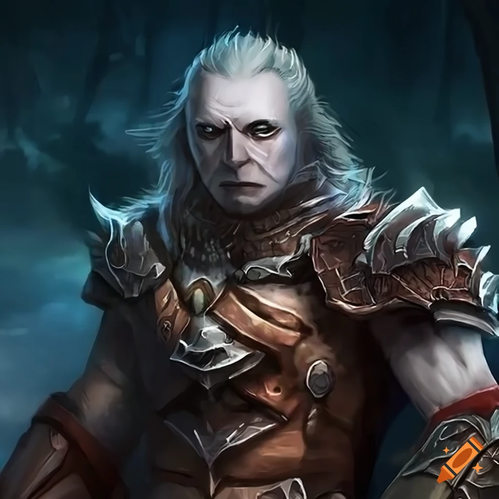 Eagleman warrior ready to conquer the fantasy RPG world on Craiyon