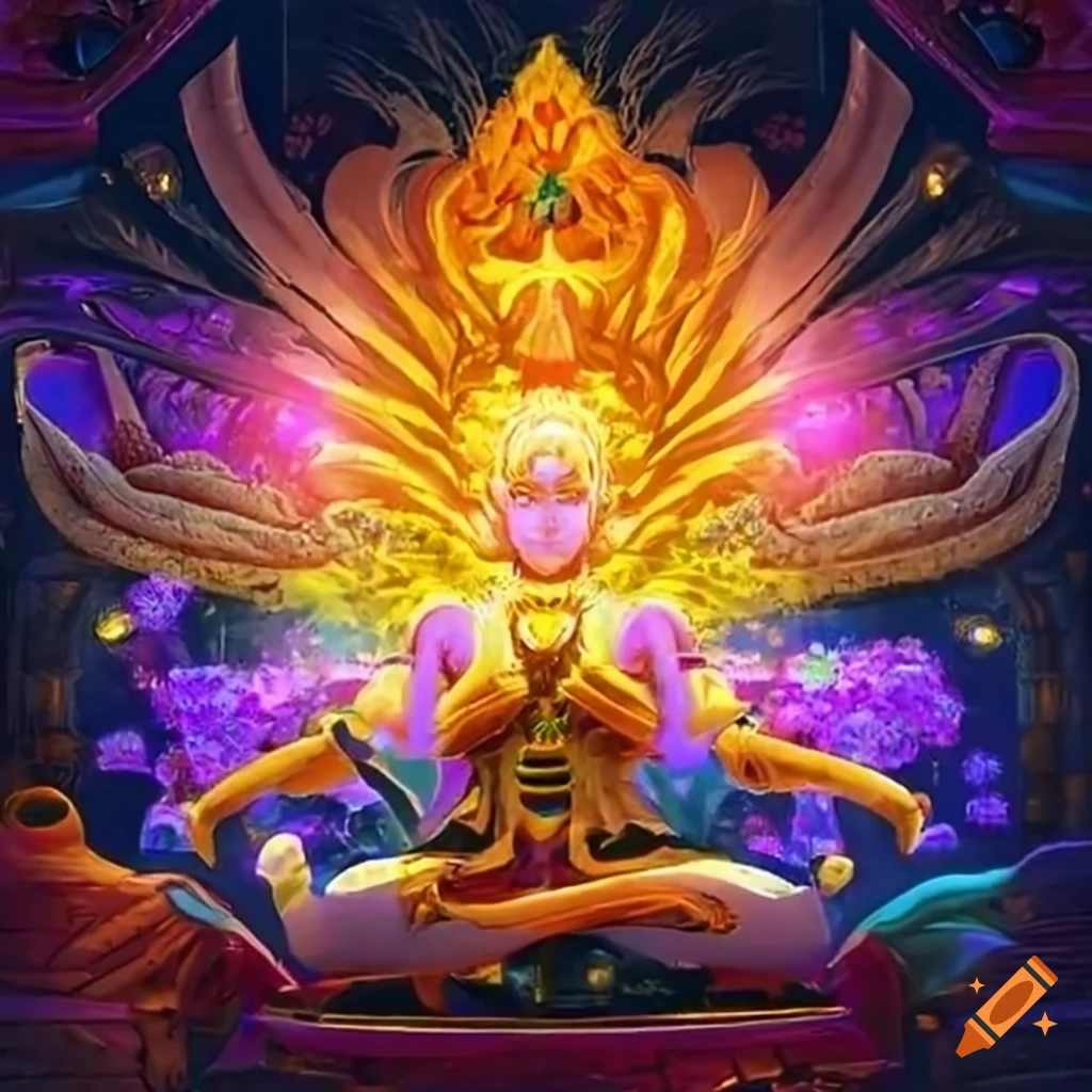 Delicious nectar on Craiyon