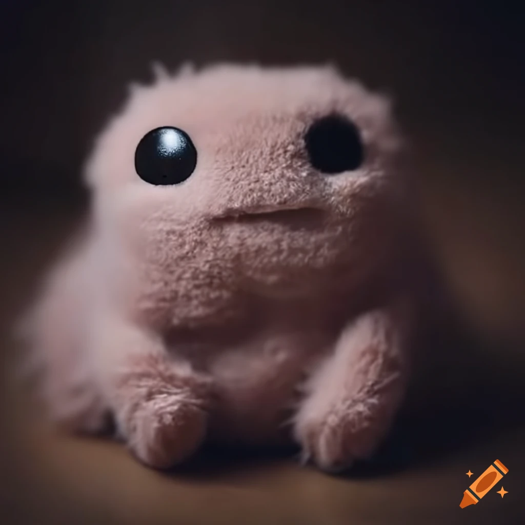 Cute dust monster on Craiyon