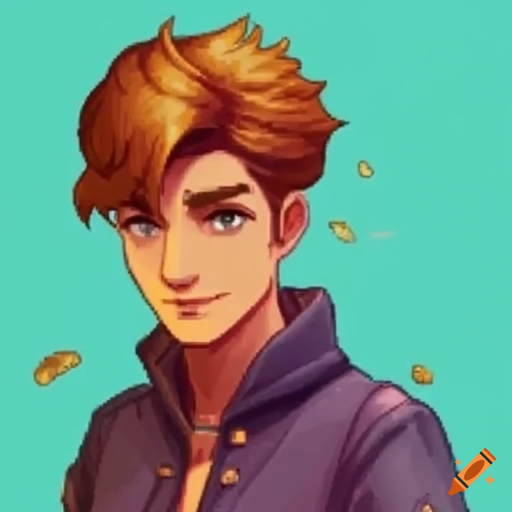 José, a heroic and adventurous character from Stardew Valley on Craiyon