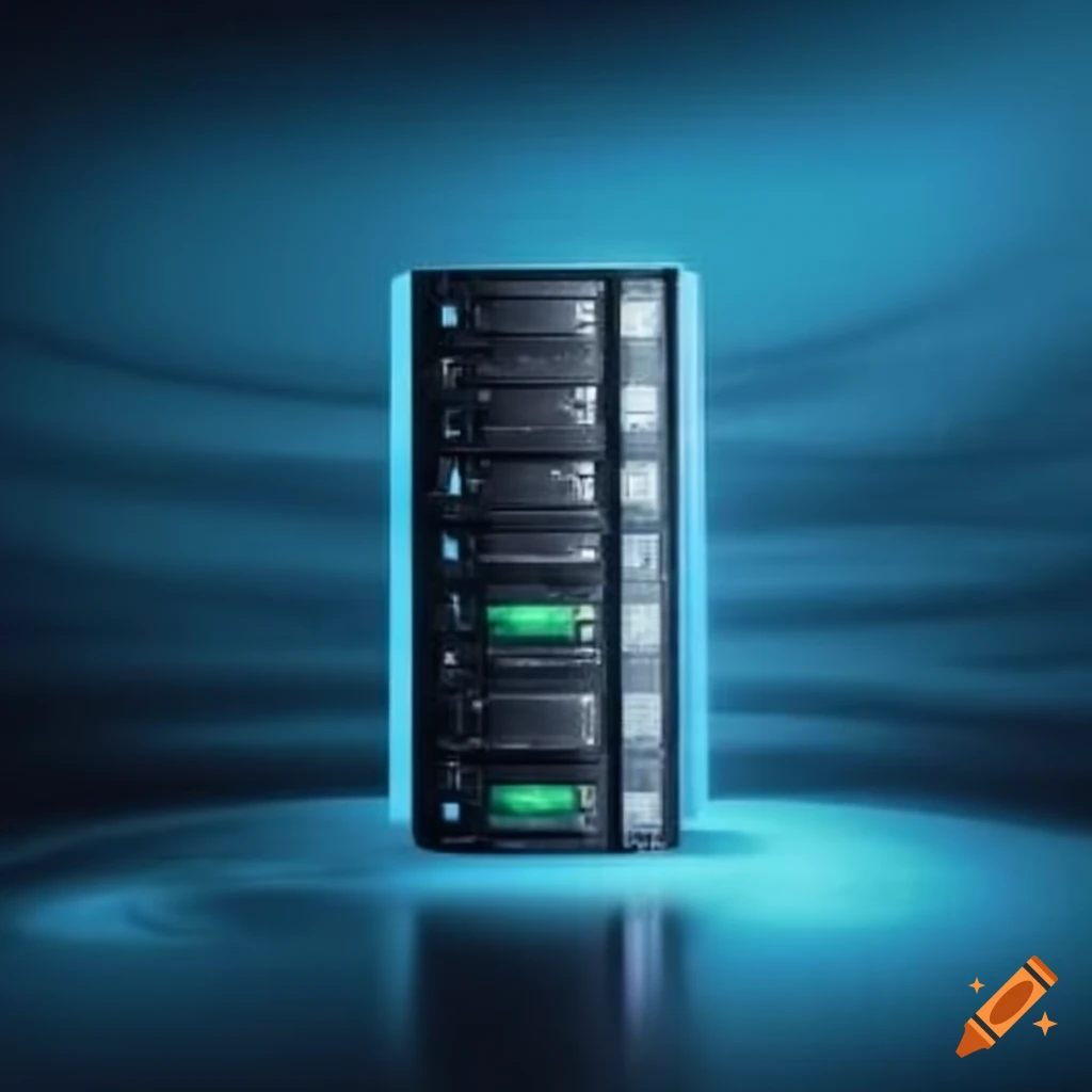 Illustration of a server portal