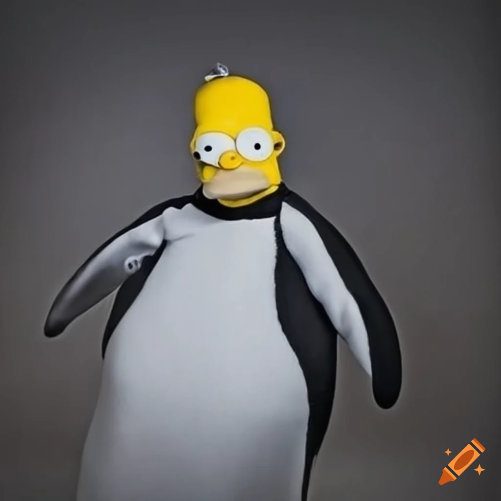 Homer simpson cosplay on Craiyon