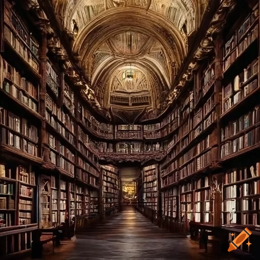 Gothic Grand Library