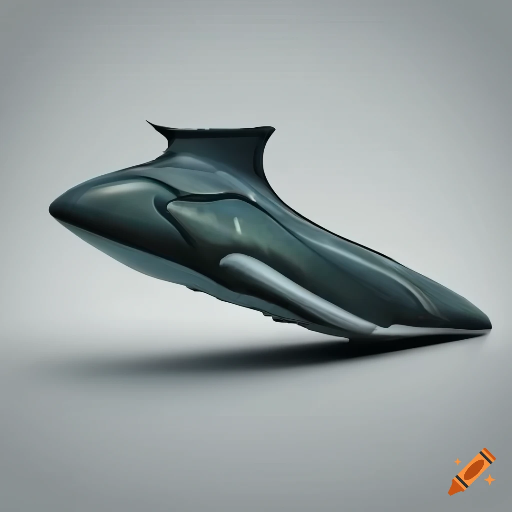 Futuristic alien spaceship slip-on shoe with star wars theme