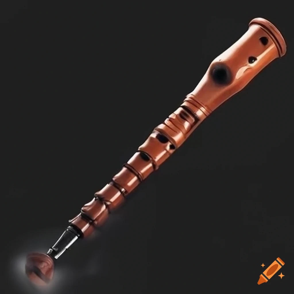 Black recorder instrument