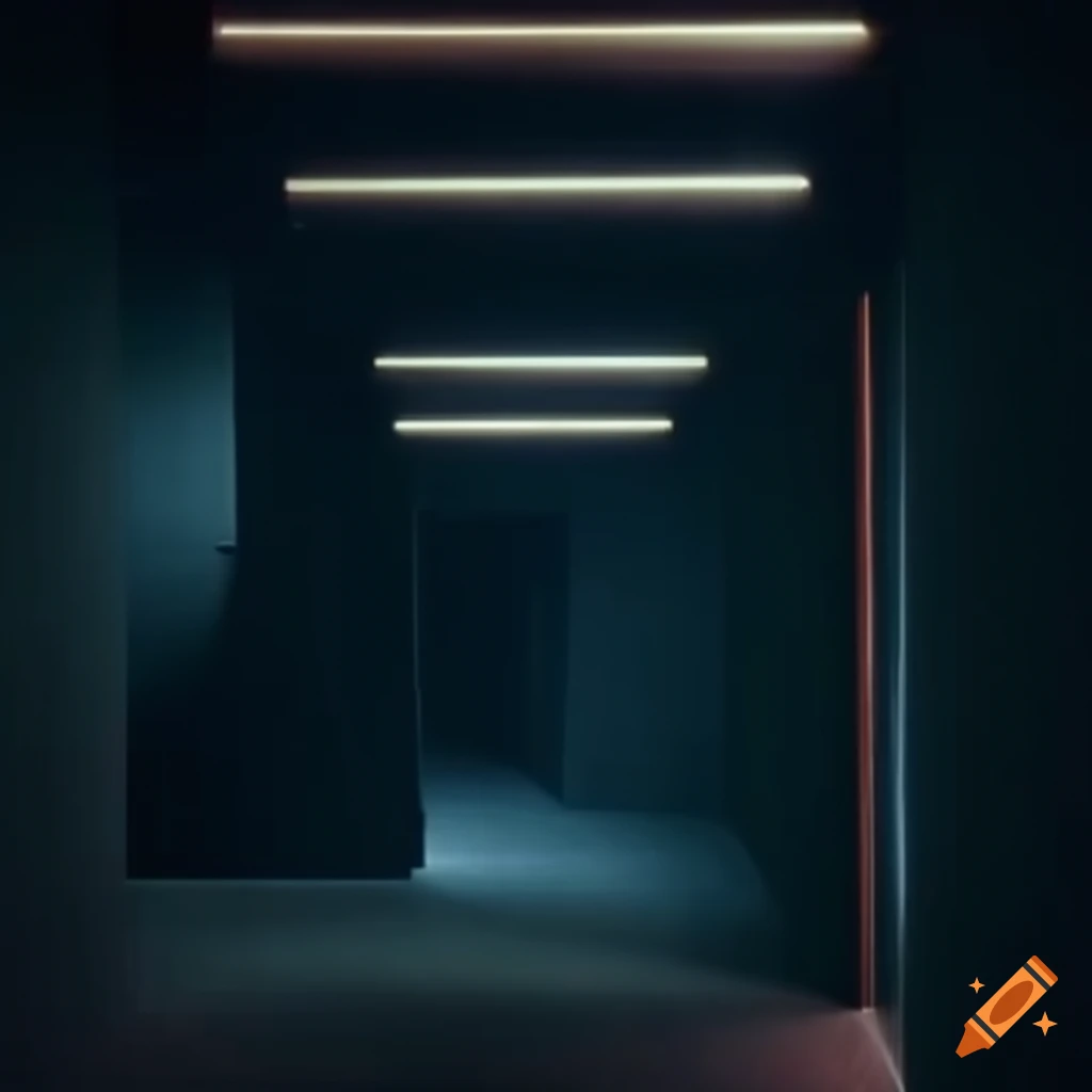 Uncanny valley digital artwork