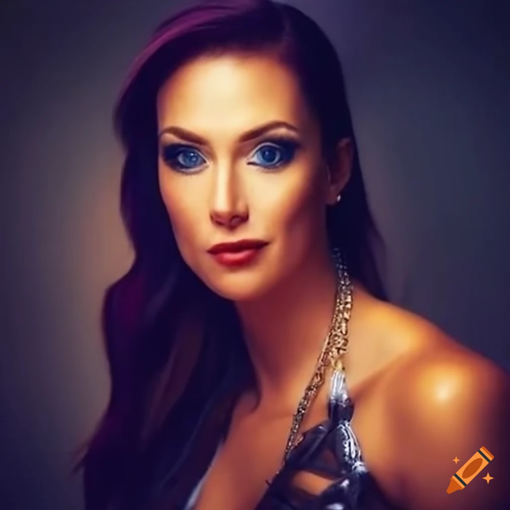 Portrait of darya folsom of kron4 on Craiyon