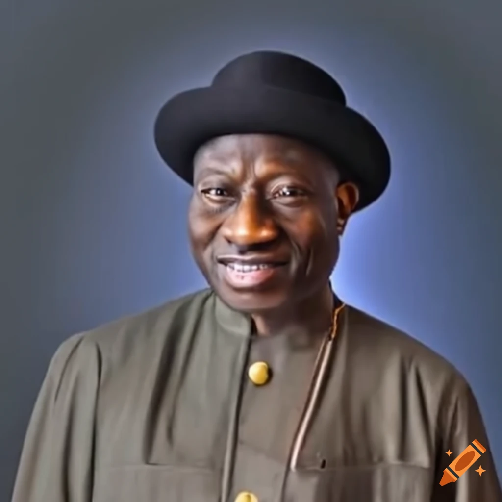 Portrait of goodluck jonathan on Craiyon