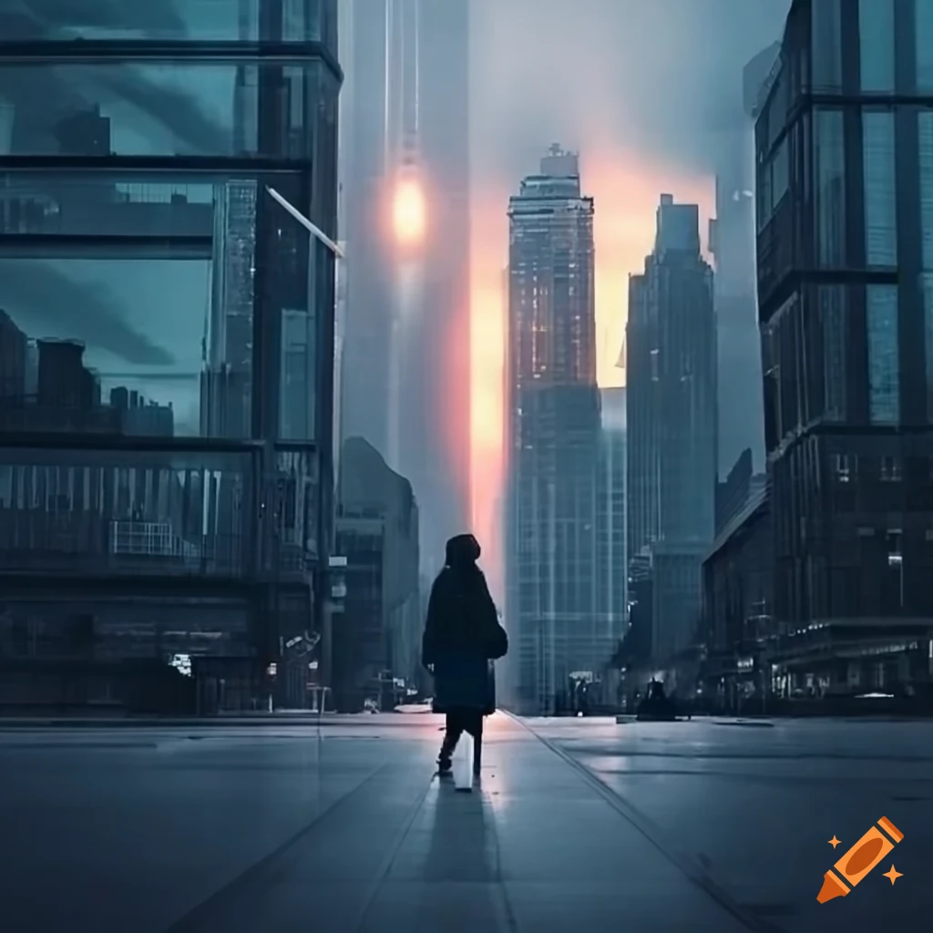 Imperial balcony with red sky overlooking city on Craiyon