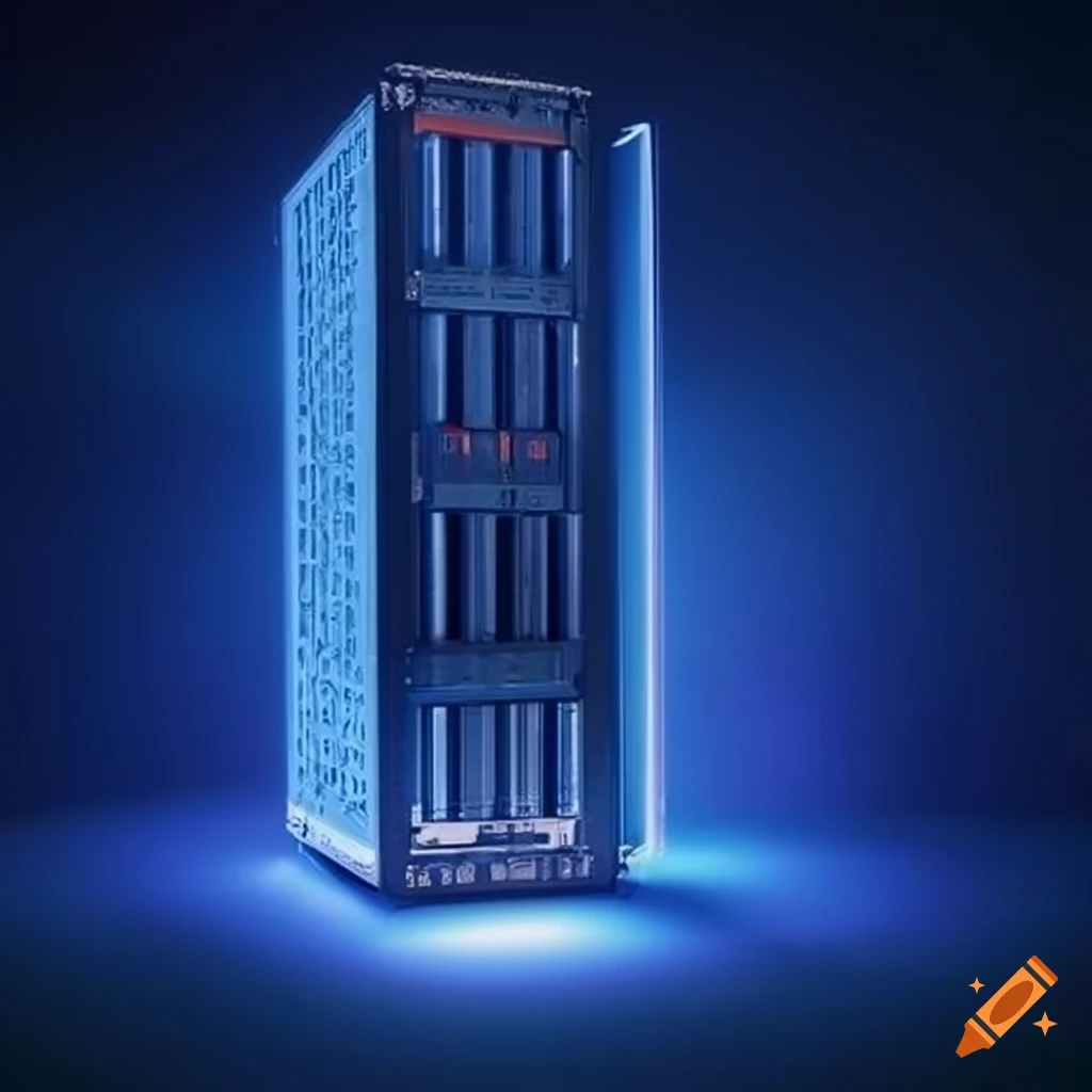 Image of a specialized server on Craiyon