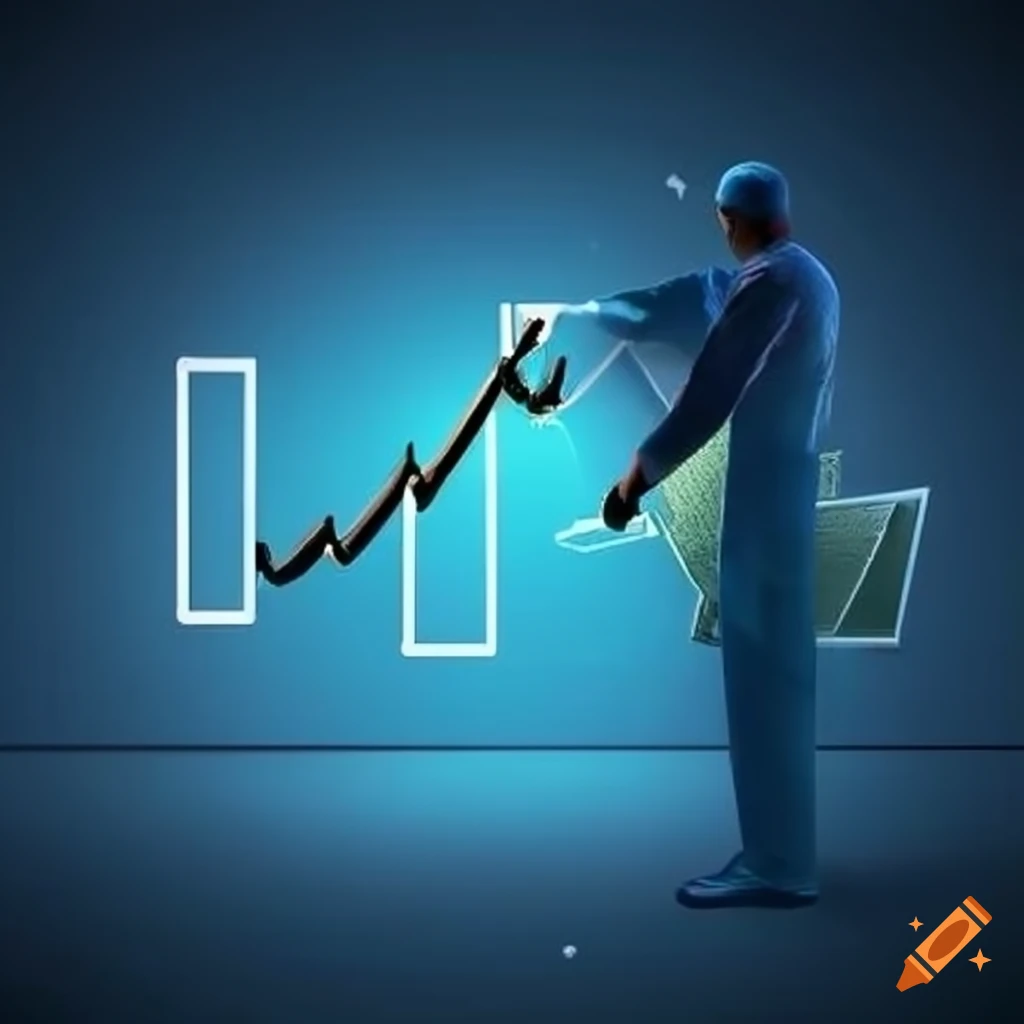 Business graph showing improvement