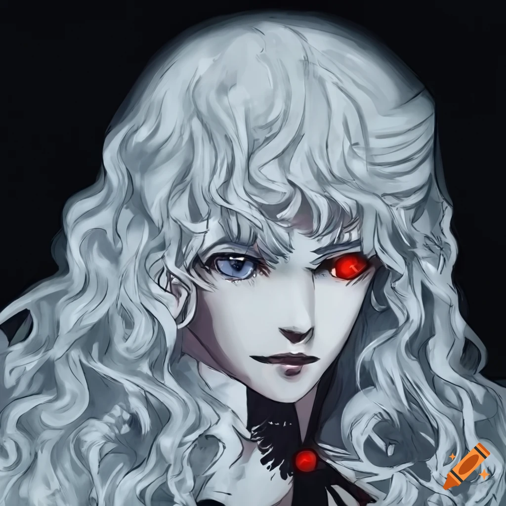 Cosplay of griffith as a vampire