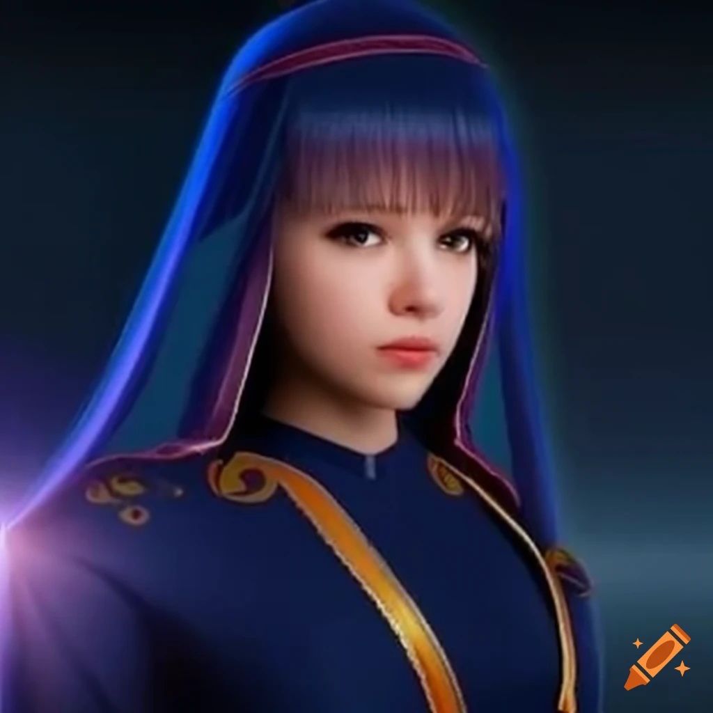 Hyper realistic front-facing portrait artwork