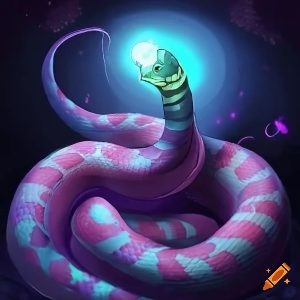 Image of a magical snake