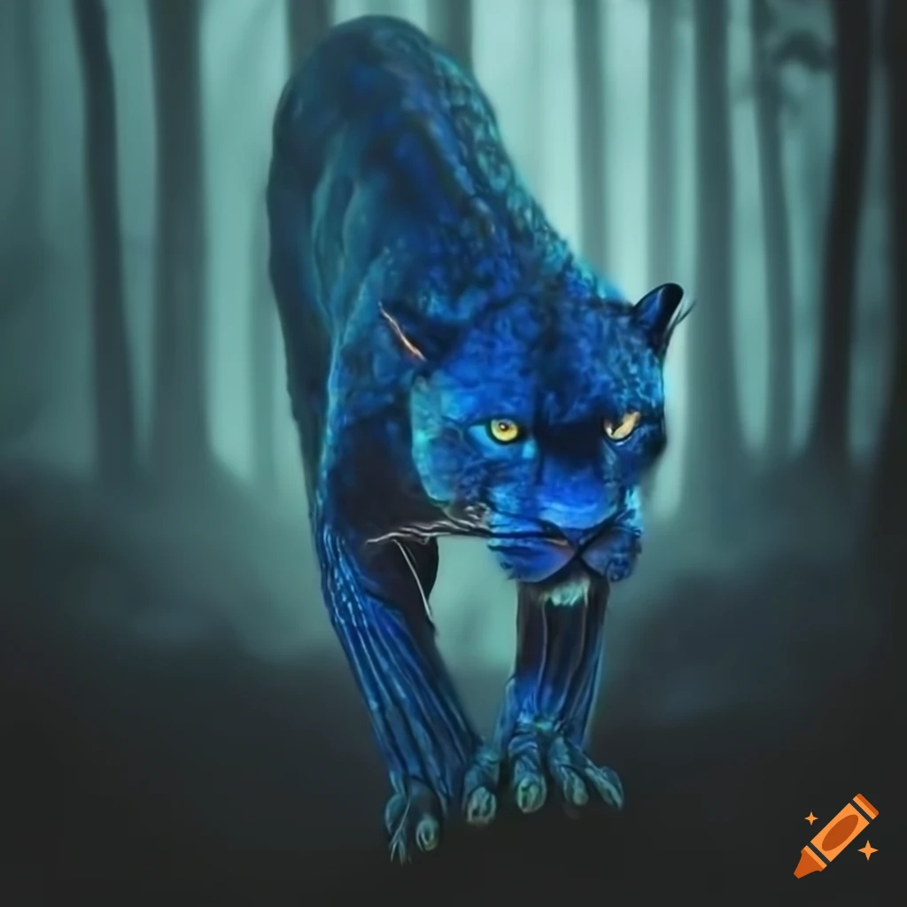 Black panther in egypt on Craiyon