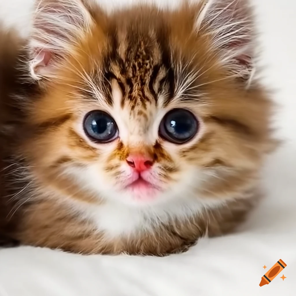 Fluffy kitten