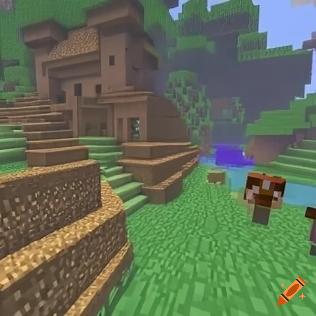 Image representing the continuing adventure in minecraft
