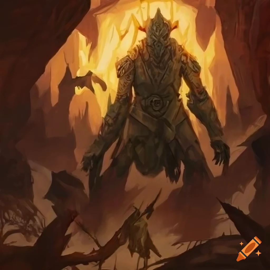 Hedron breaking banshes mtg artwork