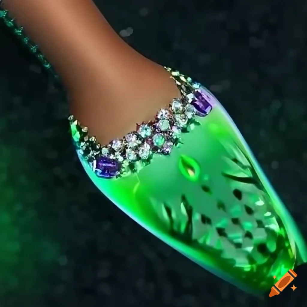 Hyper-realistic artwork of a jeweled mermaid on Craiyon