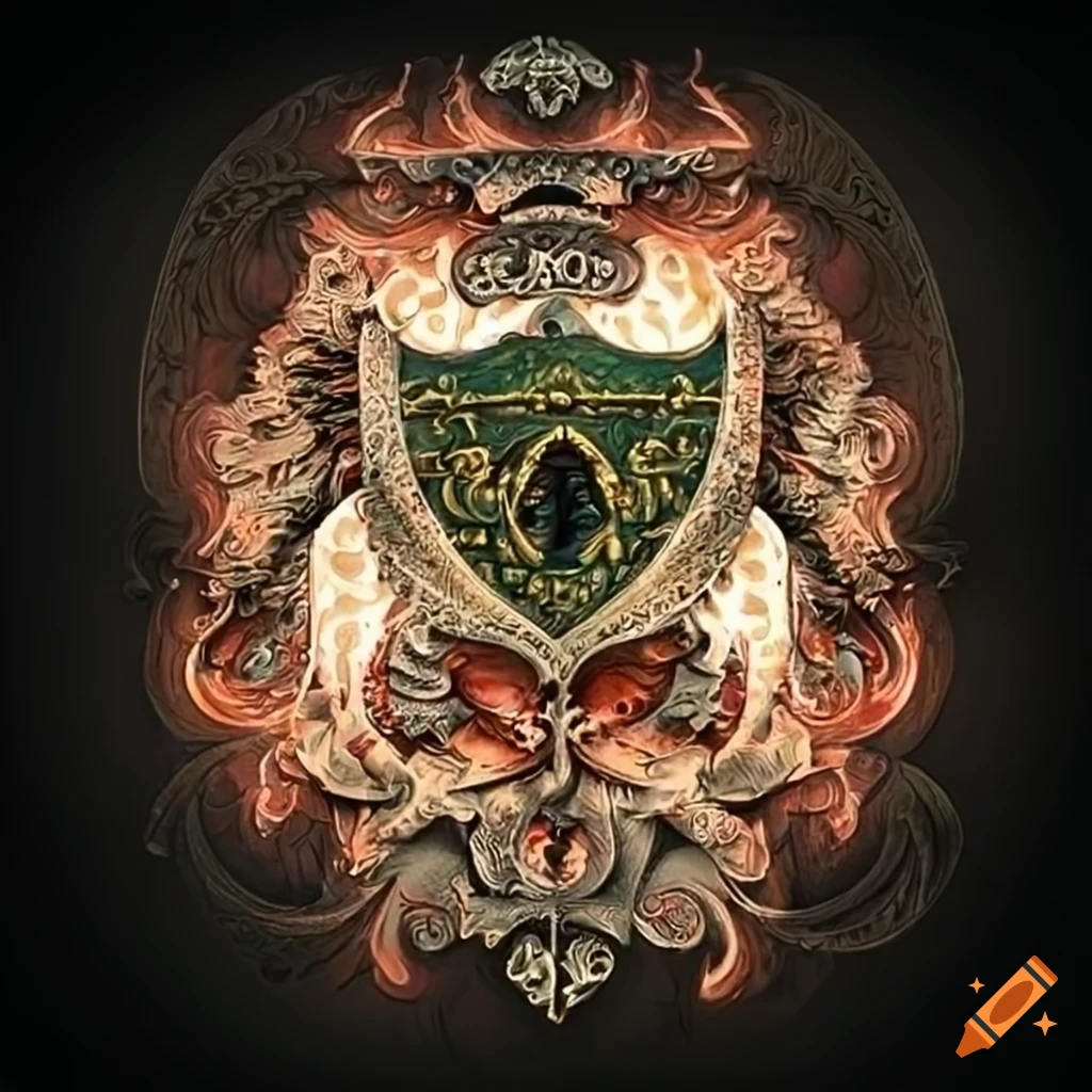 Crafting factions logo on Craiyon