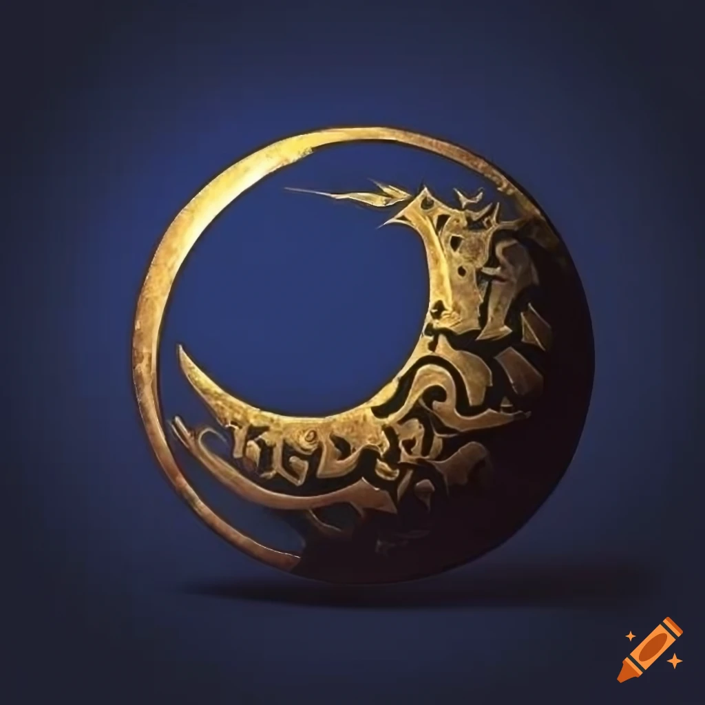 Guild Emblem With Dark And Golden Elements On Craiyon