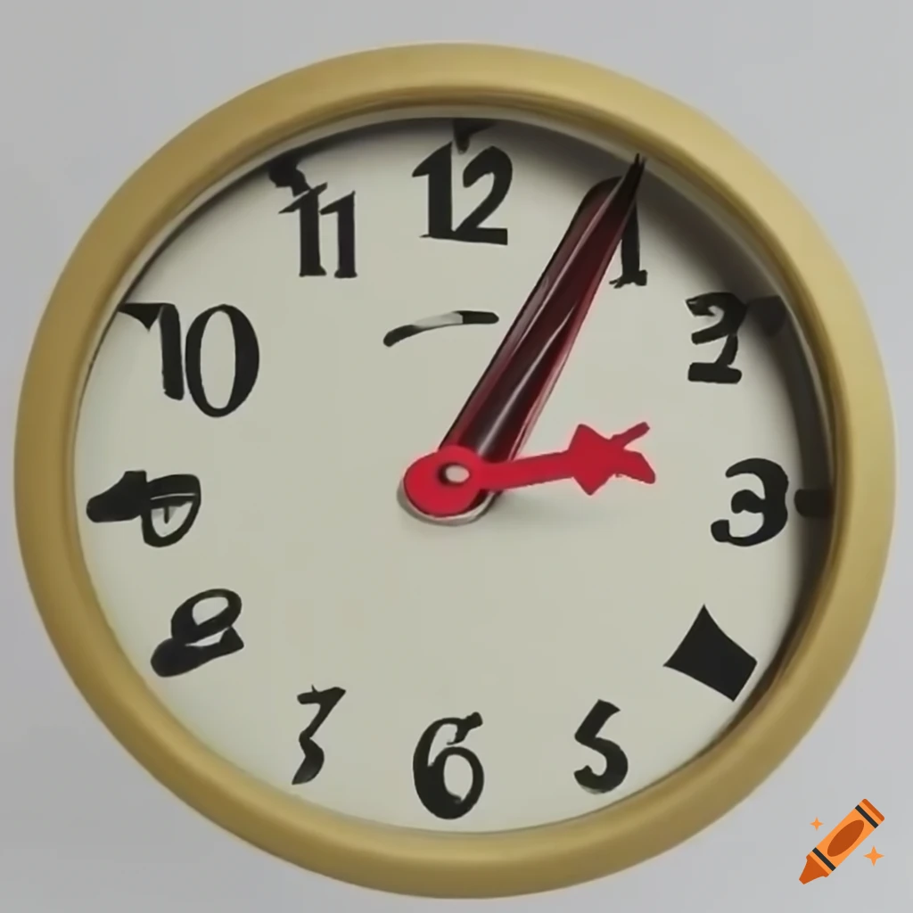 Clock showing 3 o'clock