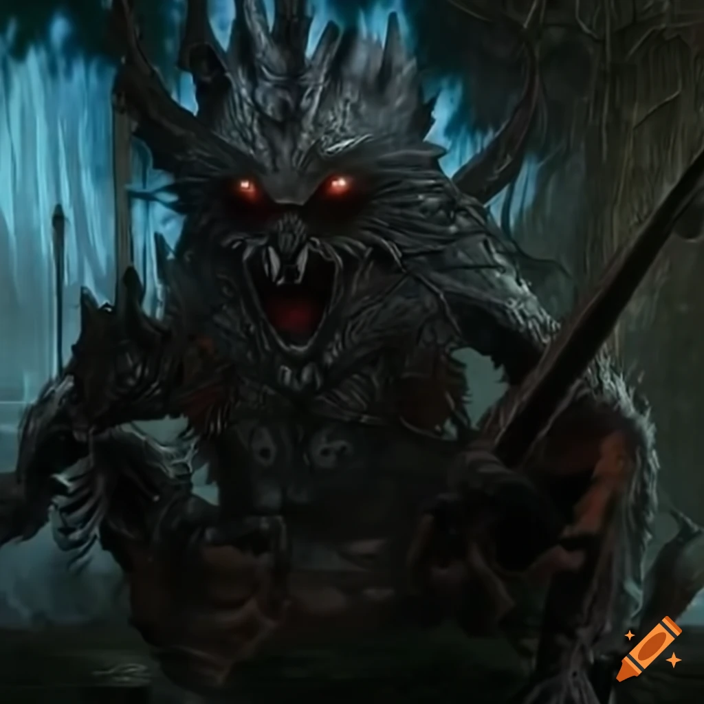 Image of enphoso, a malevolent entity on Craiyon