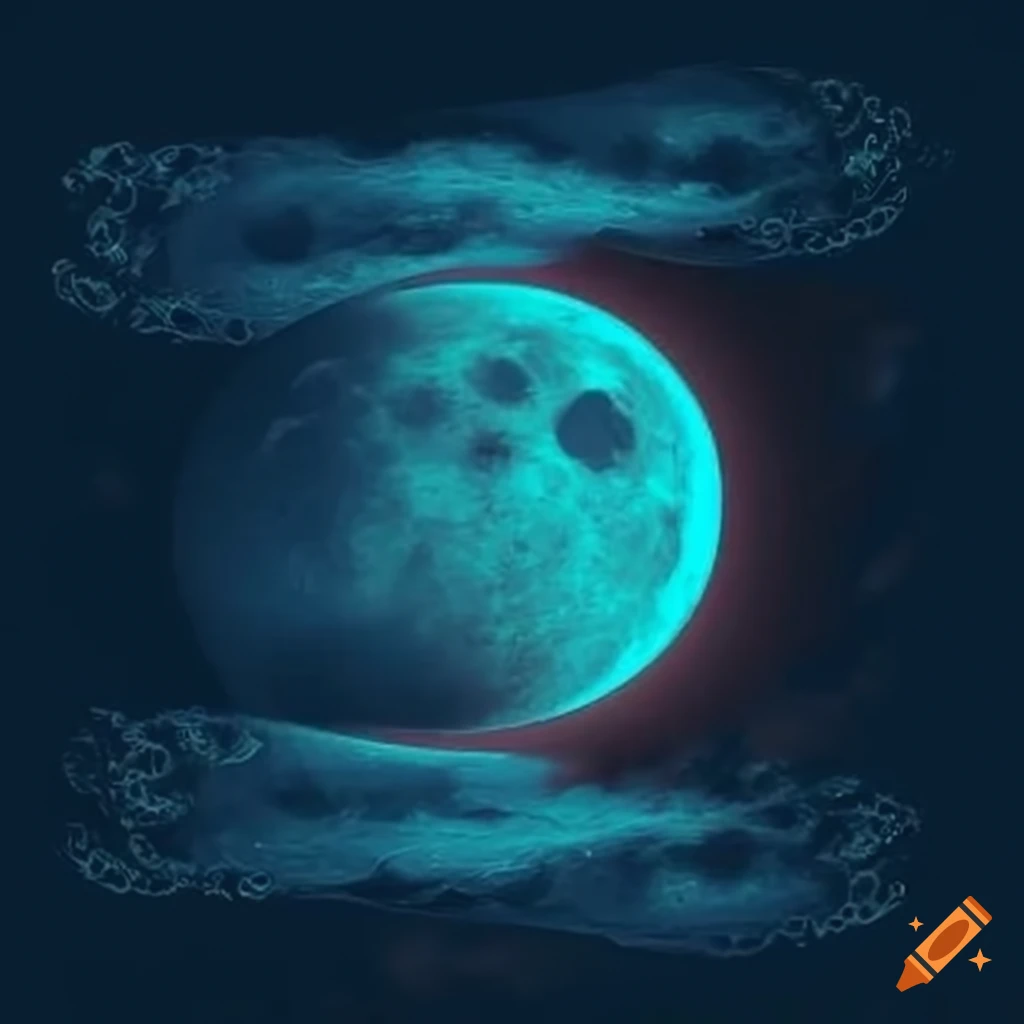 Picture Of A Family On The Moon