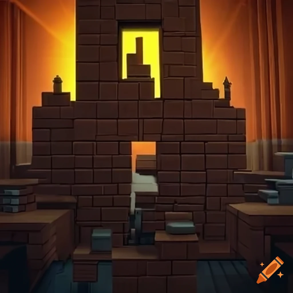 Image of a block-building journey