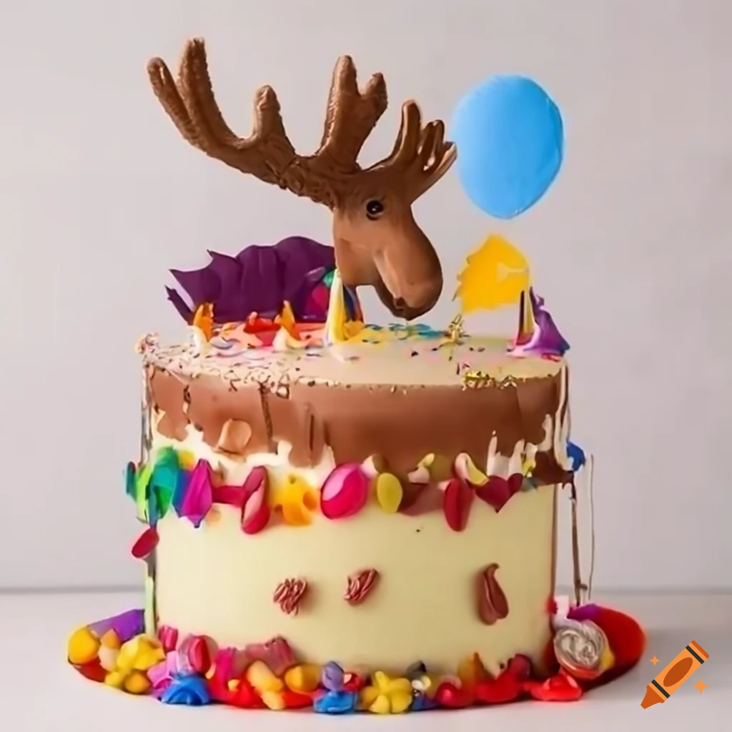 Birthday Cake images created on Craiyon