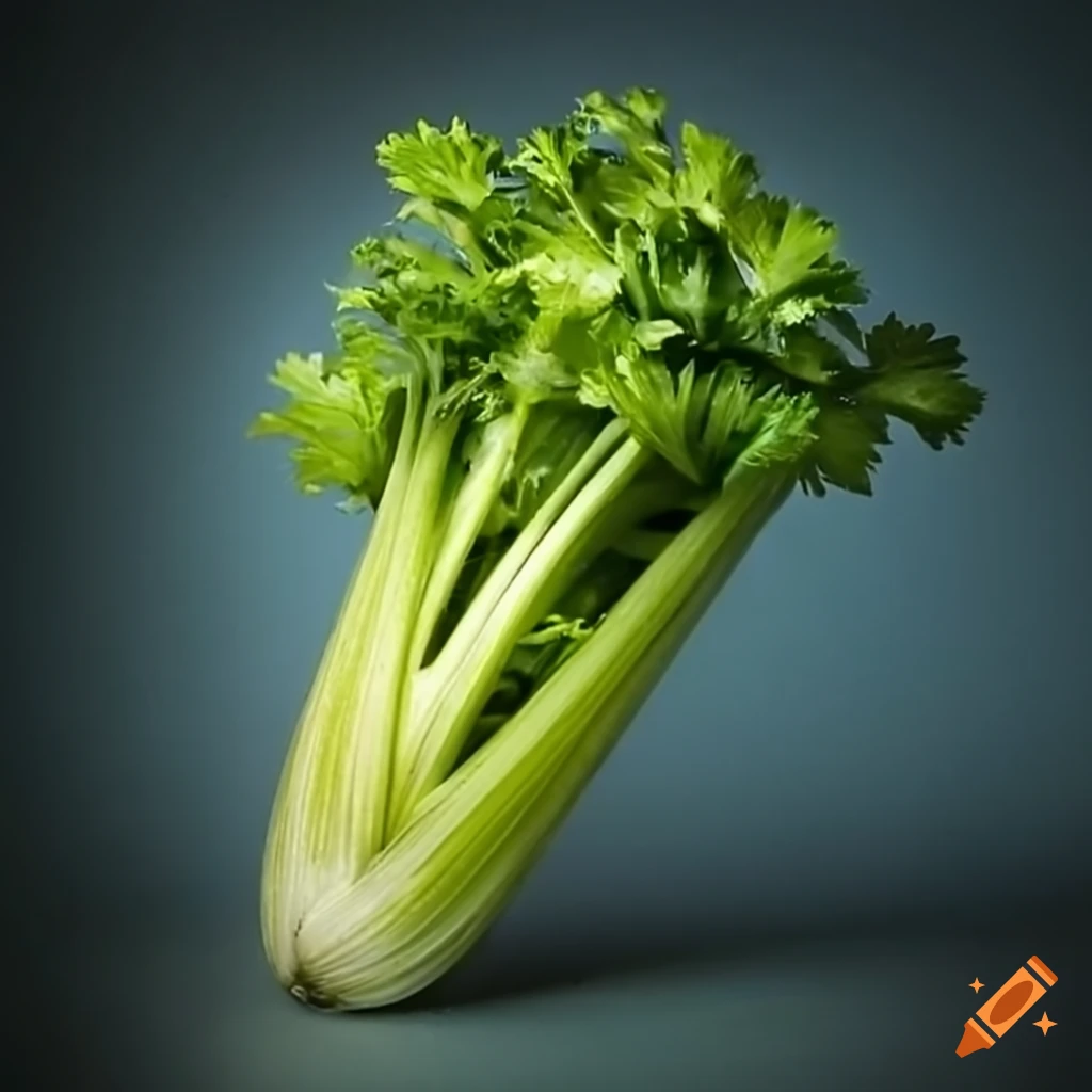Fresh celery on Craiyon