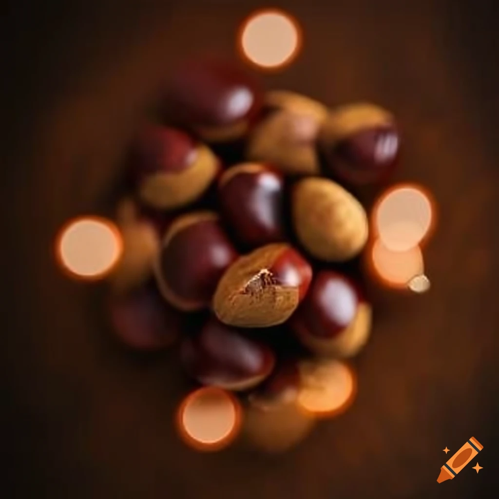 Hyper-realistic chestnuts