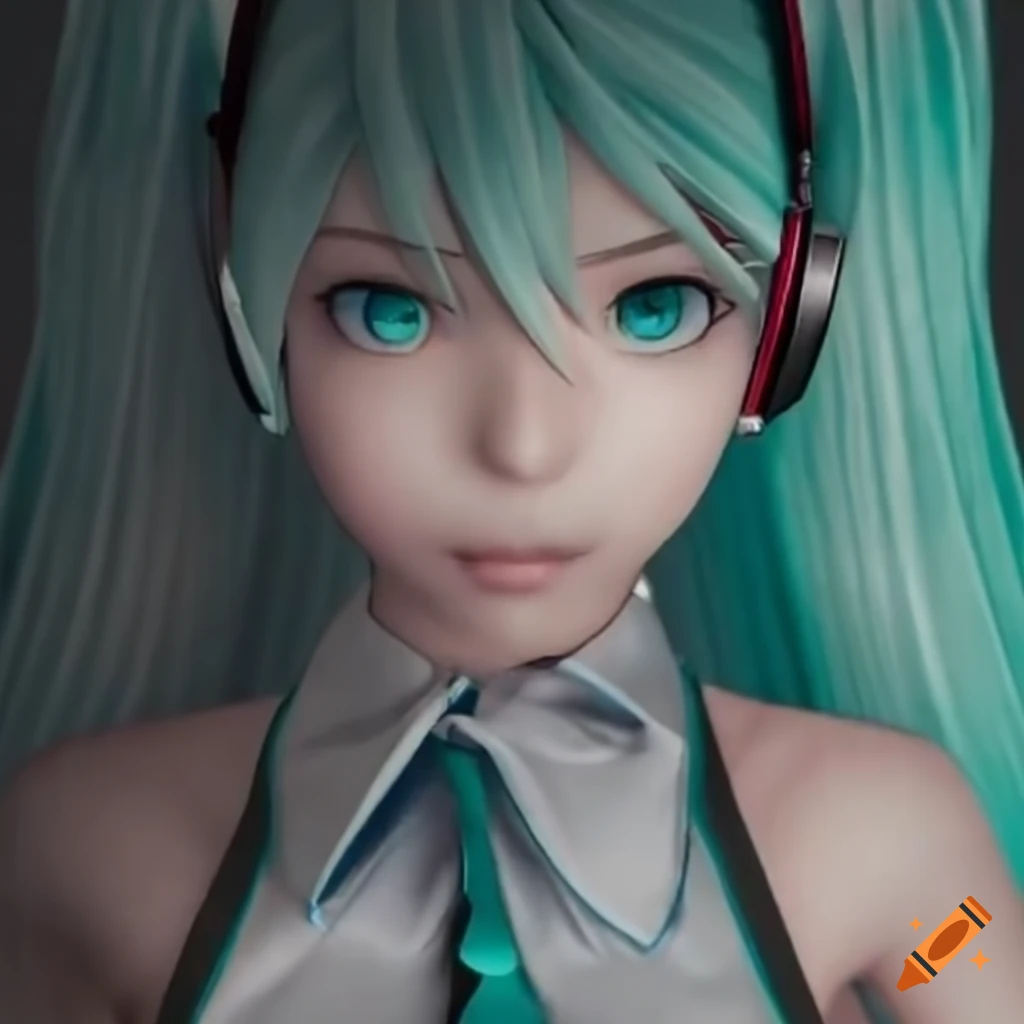 Mashup Of Drake And Hatsune Miku On Craiyon