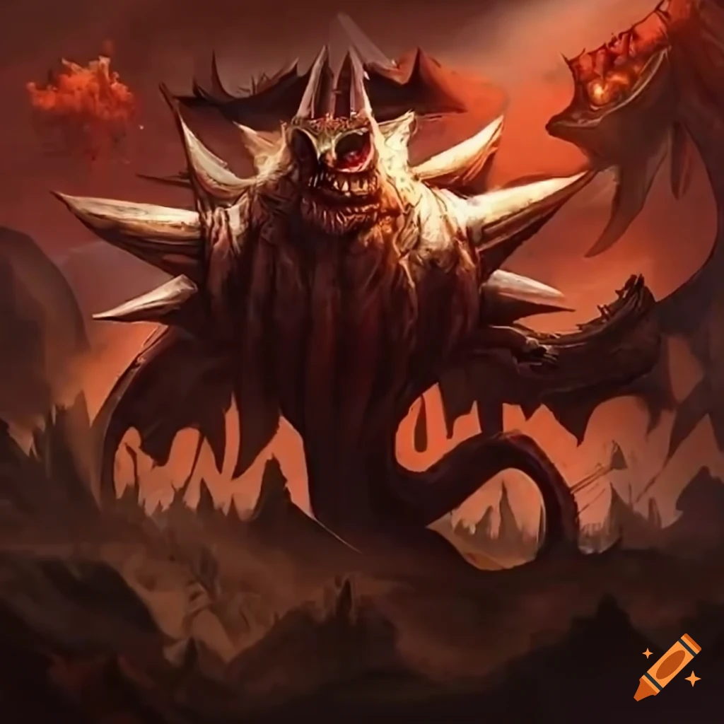 Artwork of monsters from the plane of grixis