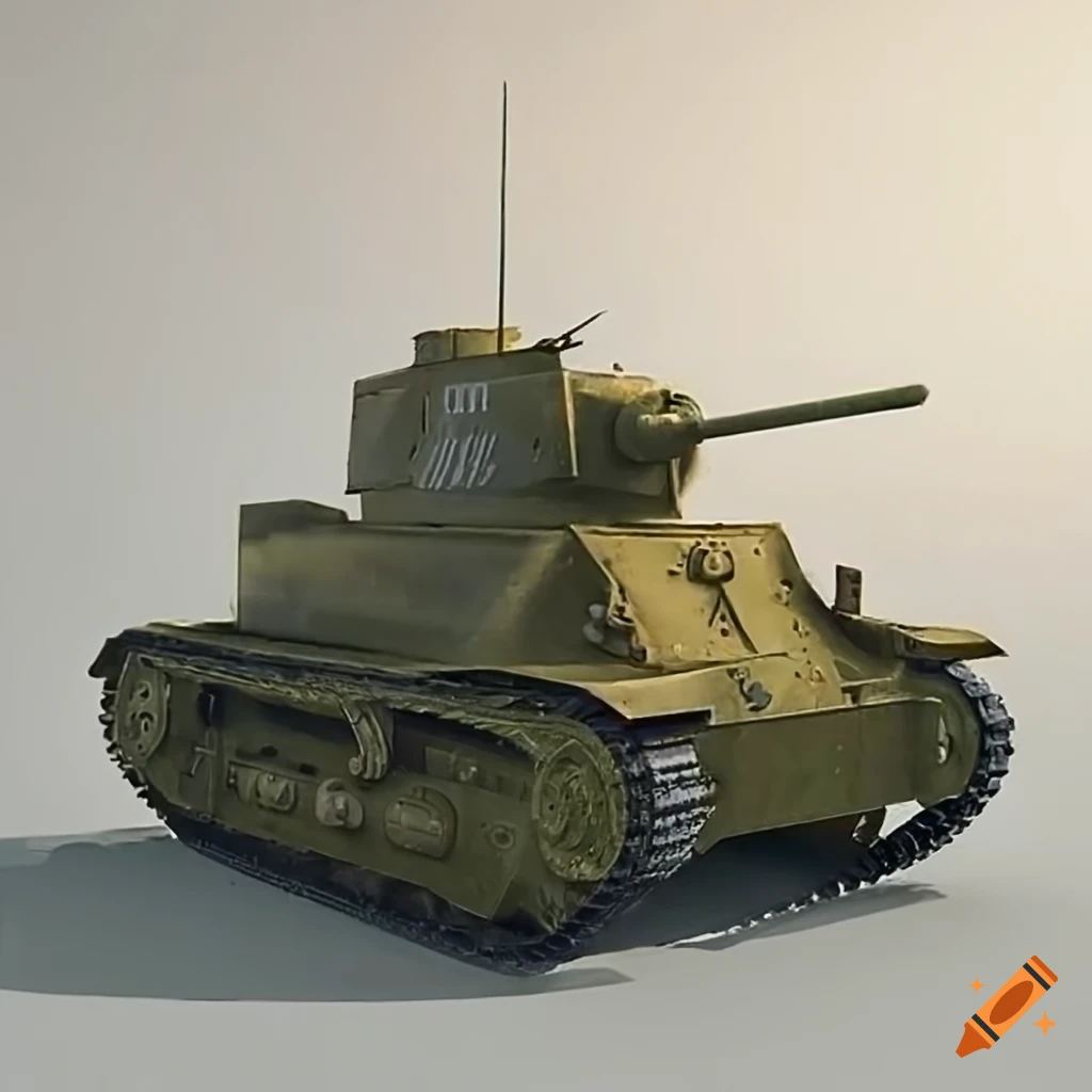 Pen design inspired by ww2 german tank on Craiyon