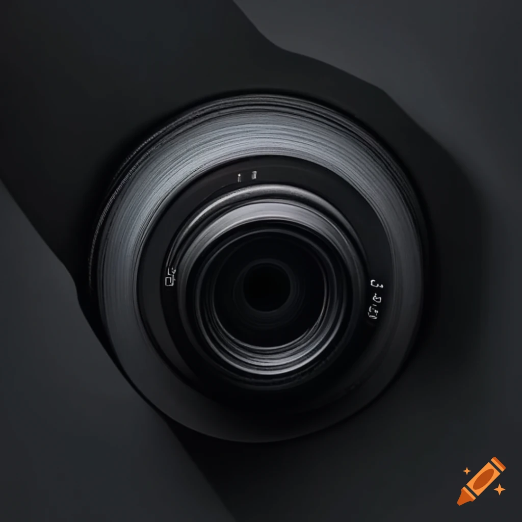 Hyper-realistic artwork of a matte black pcb