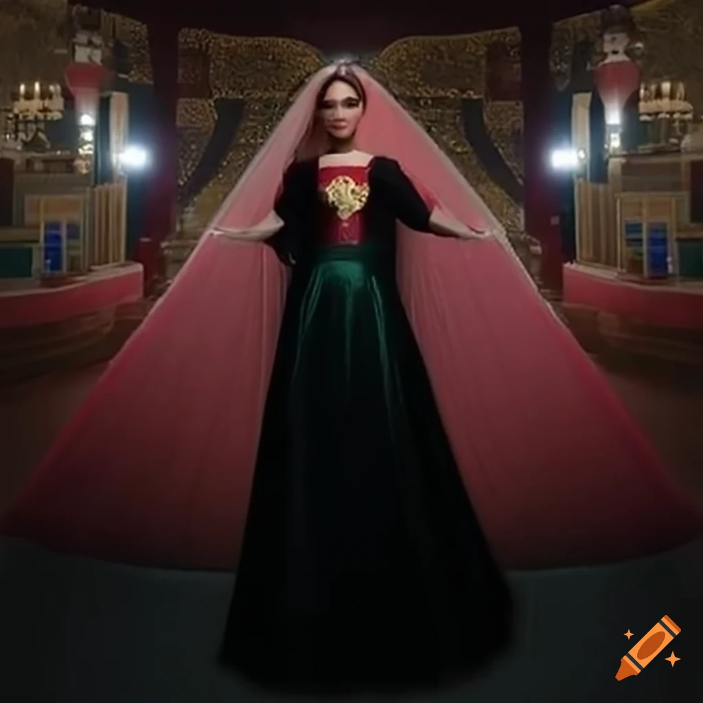 Closeup portrait of a person wearing traditional Christian Orthodox ...