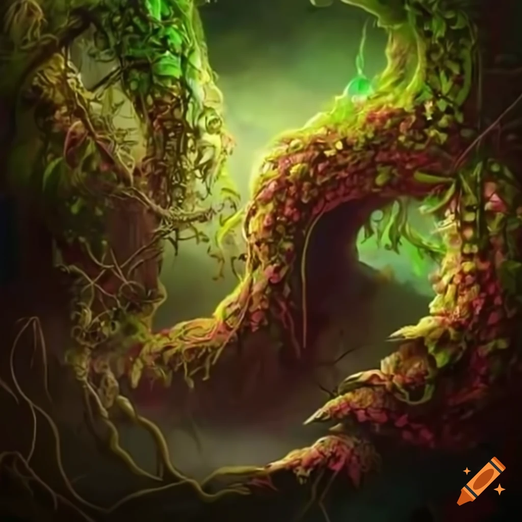 Live vine art fantasy