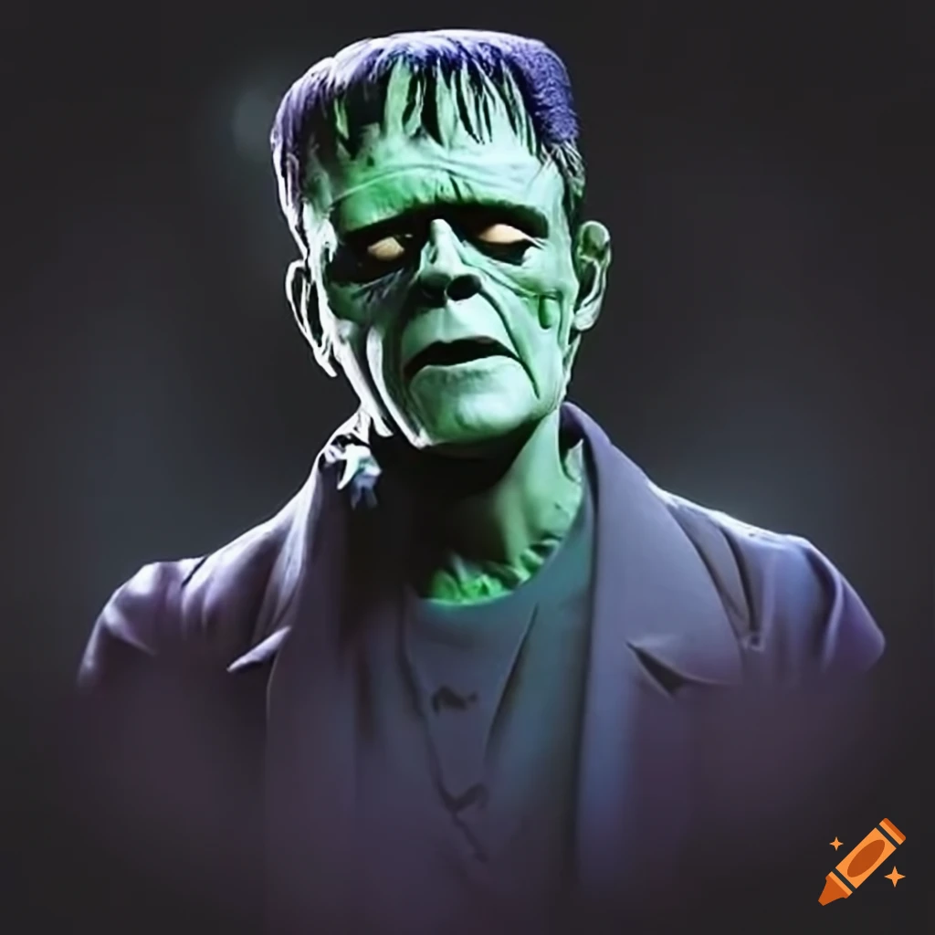 Illustration of frankenstein on Craiyon