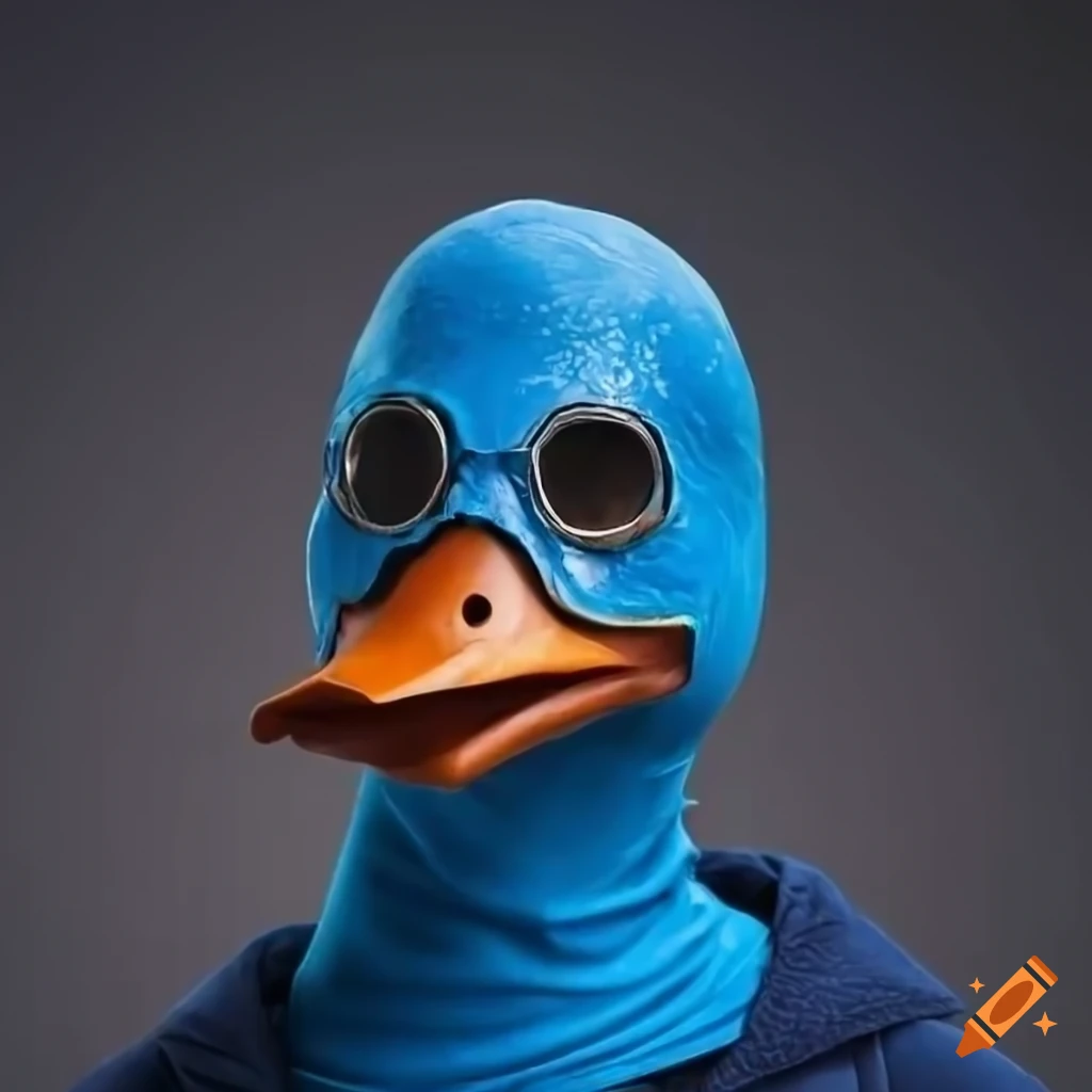 Cybernetically enhanced duck on Craiyon