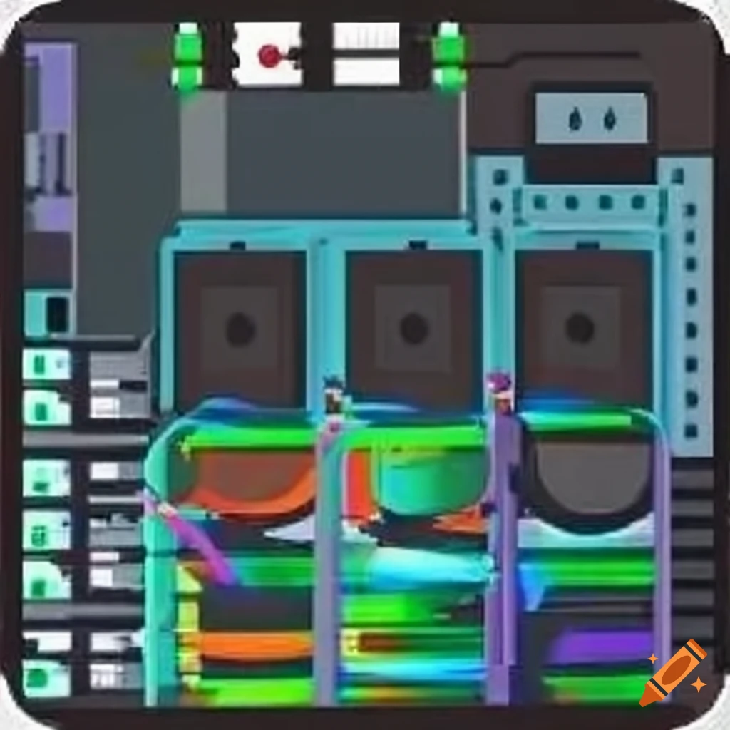 Servers illustration