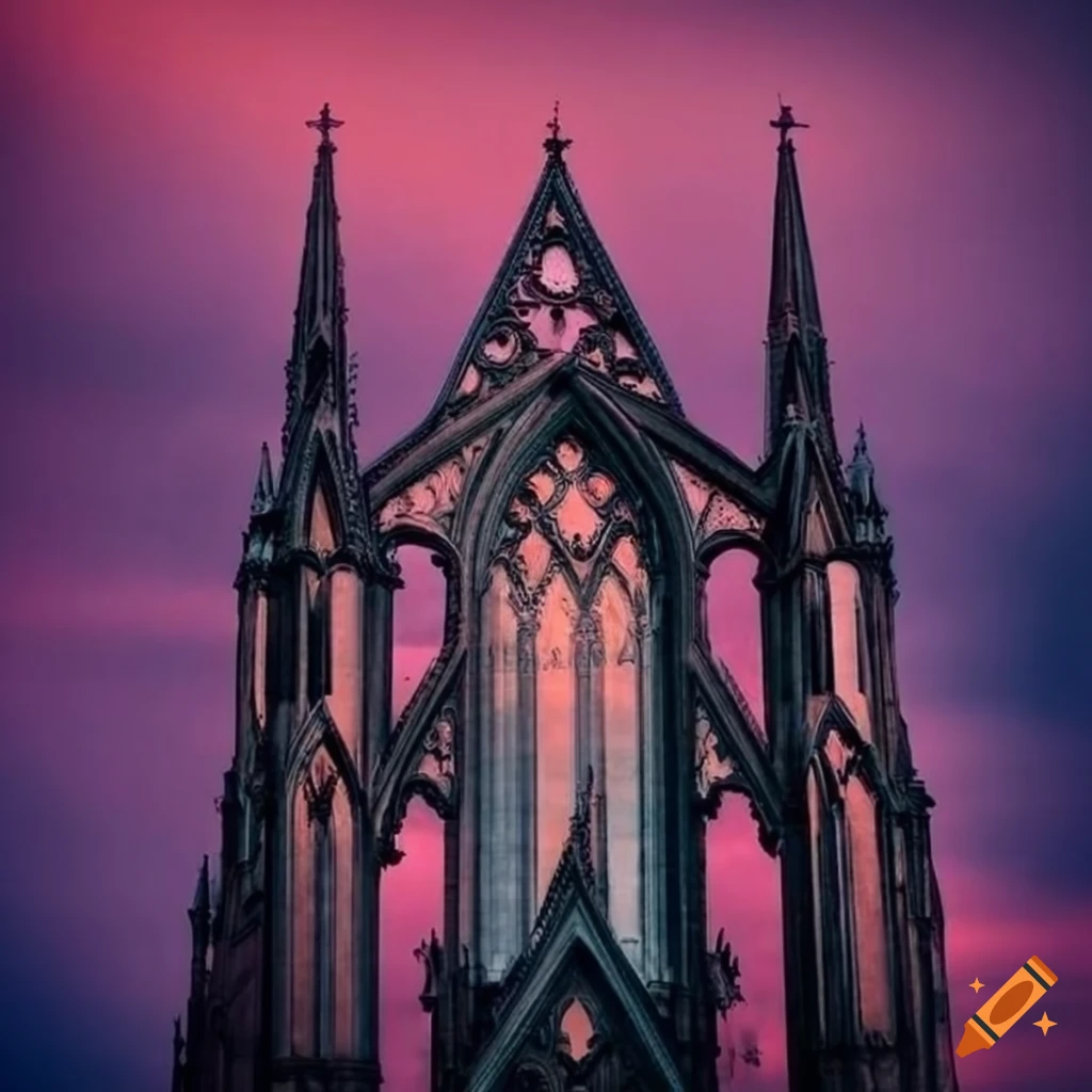 Pink vatican building on Craiyon