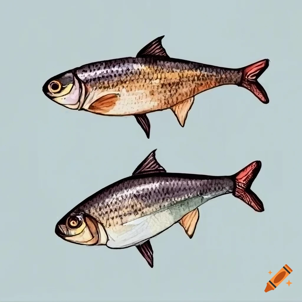 Realistic speculative evolution taxonomic drawing of alien catfish ...