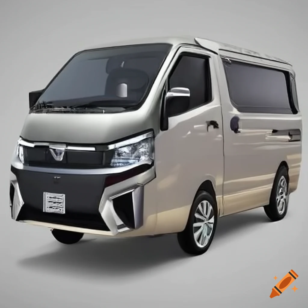 Indonesian electric van with elephant inspired design on Craiyon