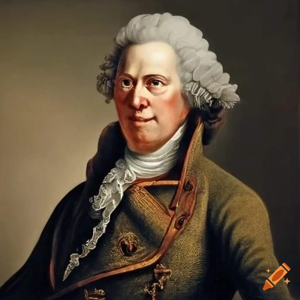 Portrait of jost reinschmidt, a settler of germanna colony on Craiyon